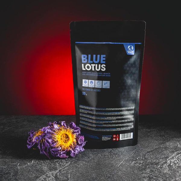 Blue Lotus - Kék Lótusz – Egész virág, szedatív és eufórikus - Kratom ...